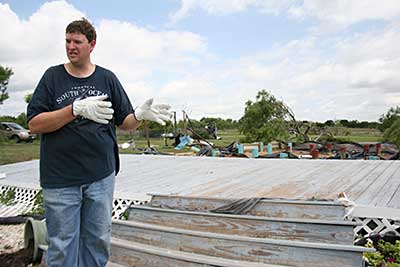 Tornado rips Joppa home off foundation