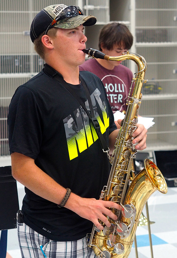 Llano marching band understands legacy leads to its future