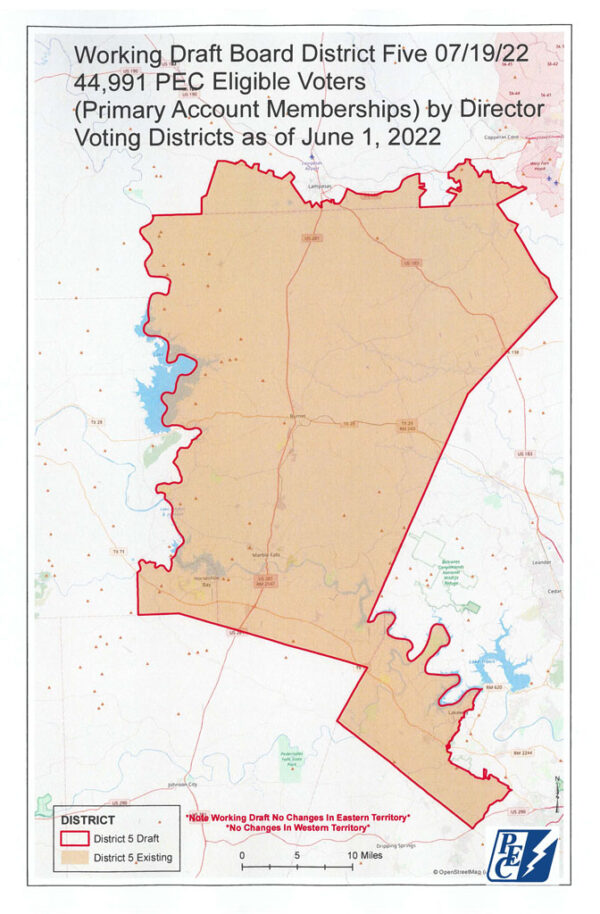 PEC to move boundaries, except for local District 5 - DailyTrib.com