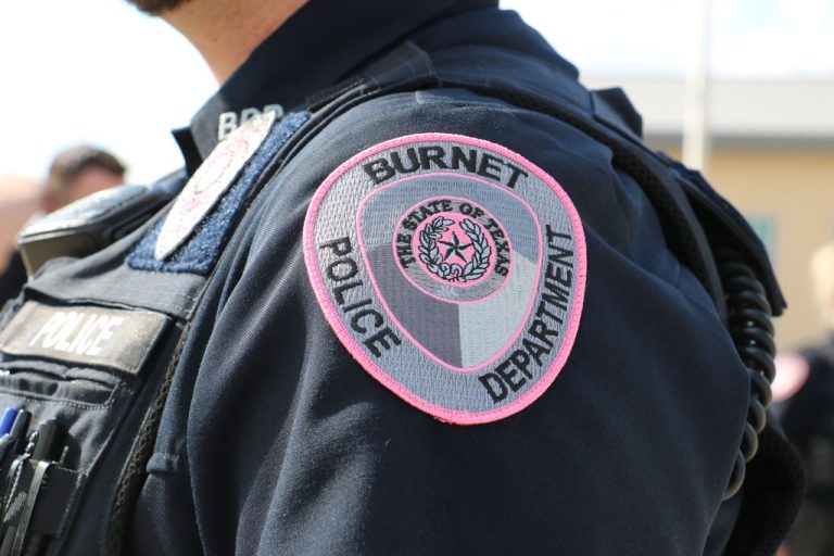 Burnet police unveil pink and purple patrol car for two causes ...