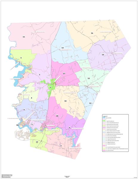 Burnet County voting precincts could be redrawn in 2025 - DailyTrib.com