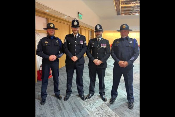 Burnet officers attend UK Police Memorial Day ceremony - DailyTrib.com