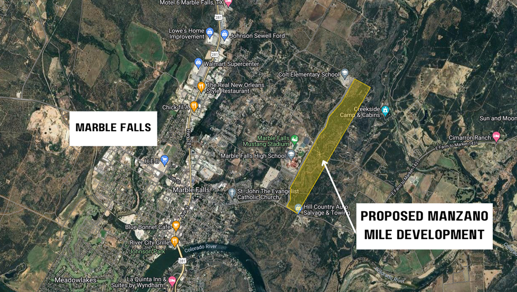 Marble Falls OKs development agreement for Manzano Mile project - DailyTrib.com