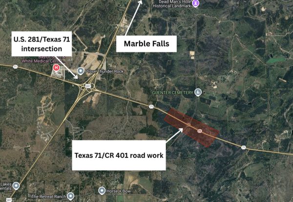 Year-long work starts on deadly Texas 71 intersection - DailyTrib.com