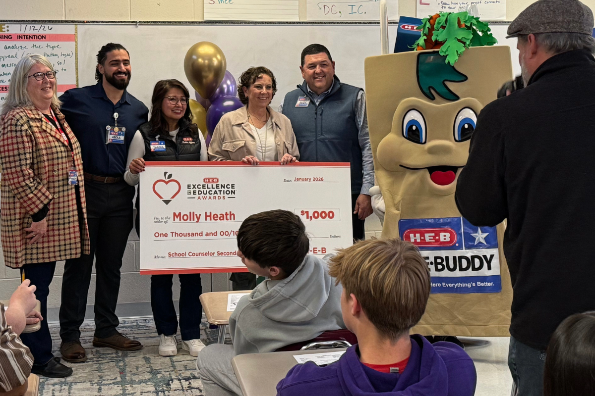 Marble Falls High School counselor named an H-E-B Excellence in Education Award finalist ...