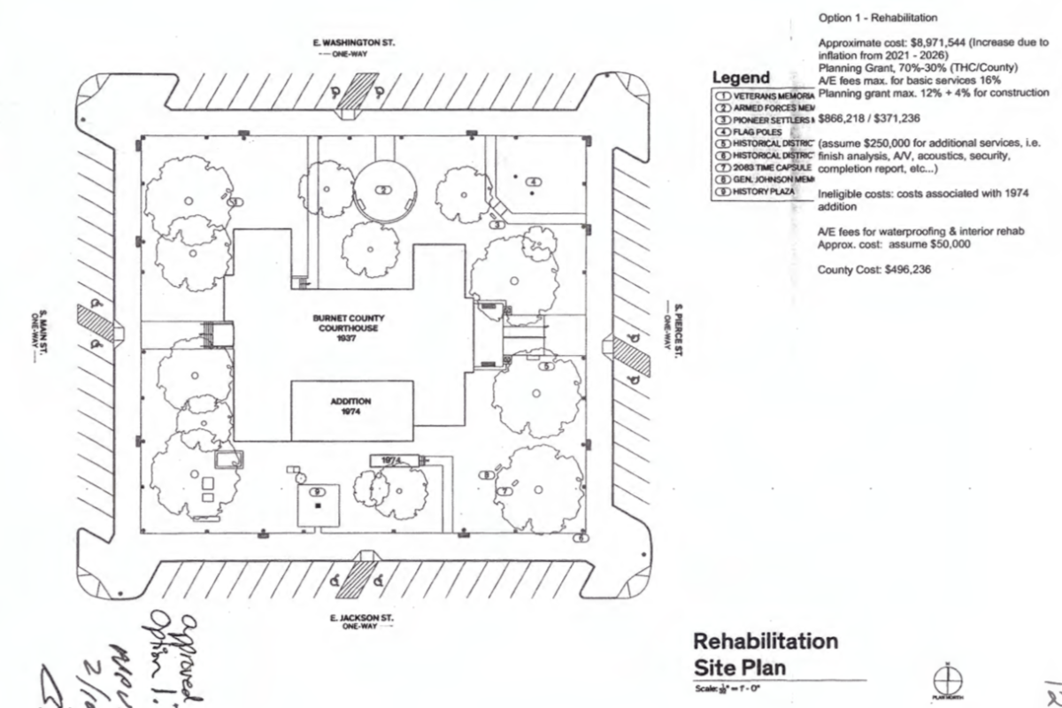 Commissioners Court narrows in on courthouse rehabilitation design for ...