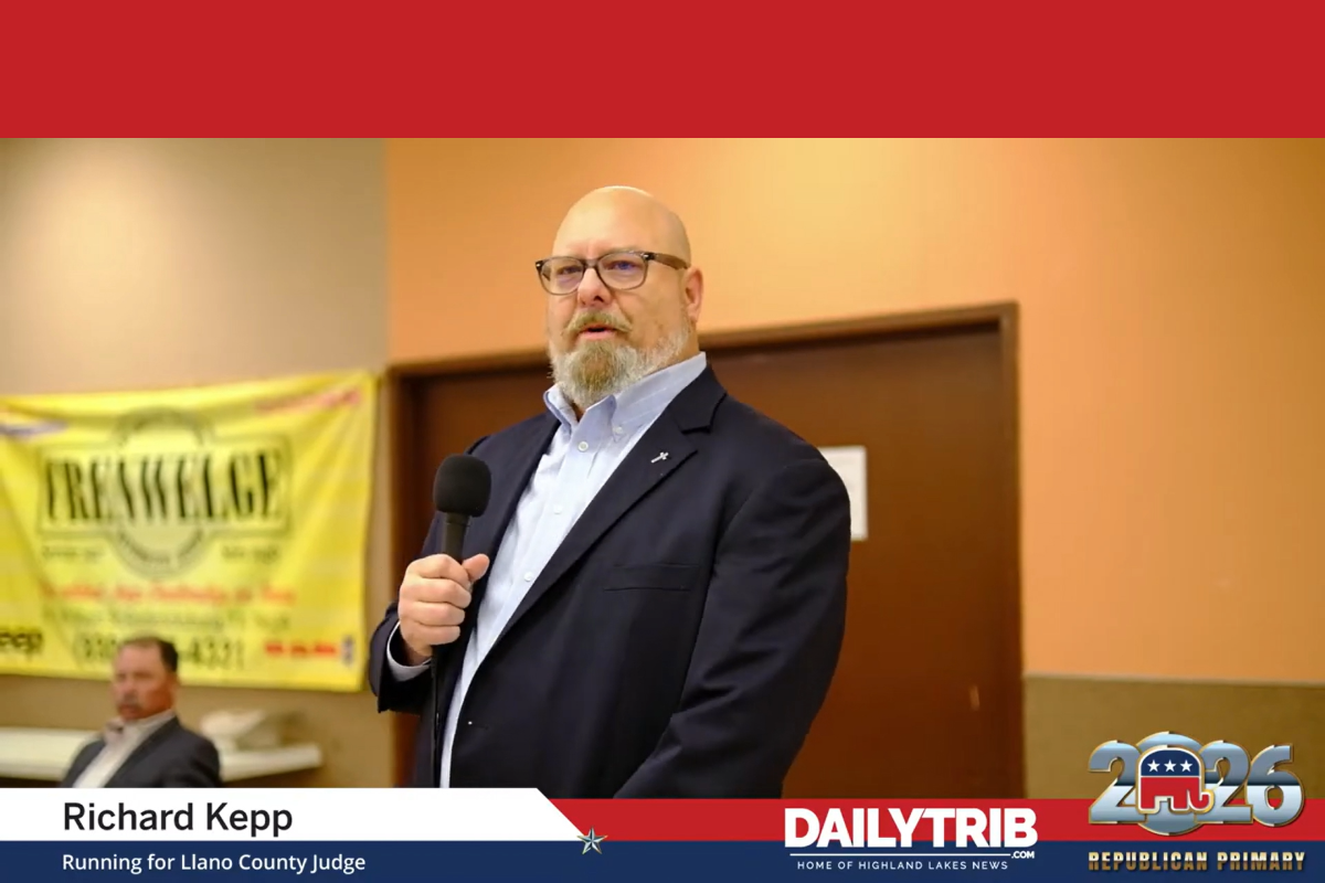 Recap: 2026 DailyTrib Llano County Republican Primary Candidates Forum ...