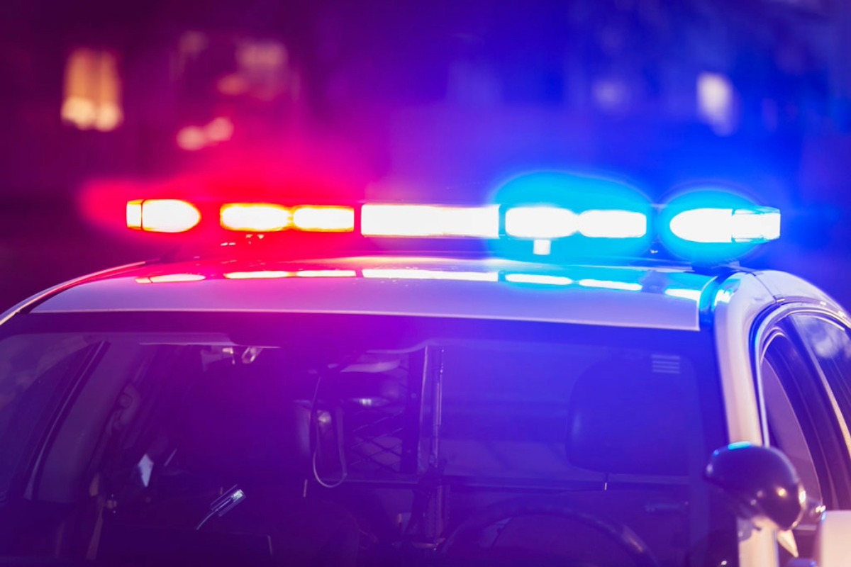 Police lights stock image - DailyTrib.com