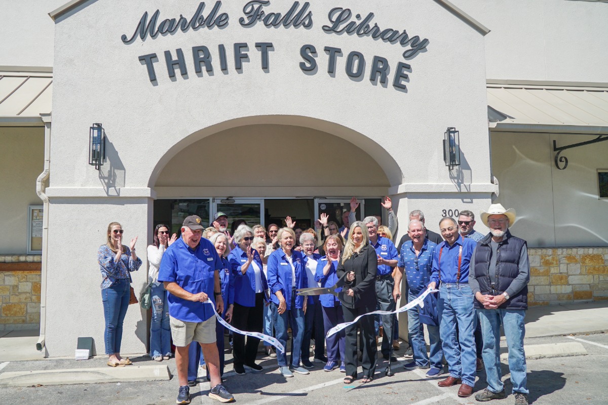 Marble Falls Library Thrift Store reopens after major renovations ...