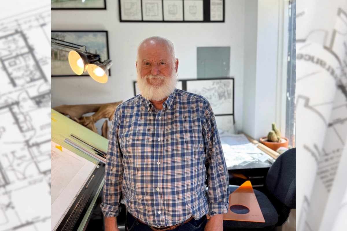 Architect Stephen Jackson combines old and new technologies in a ...