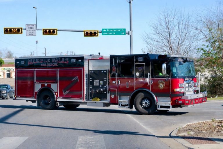 Marble Falls pays off new fire engine with savings on station ...